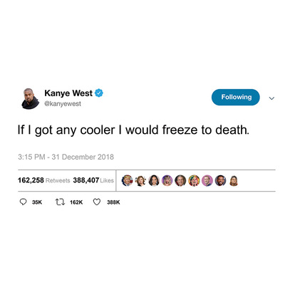 推特侃爷kanyeWest有趣的挂