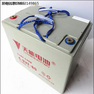 60伏80安电动车电瓶 6-EVF-80A铅酸蓄电池电动汽车四轮车电瓶