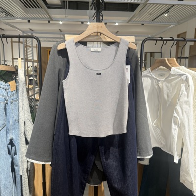indiciatheL2B6BX088专柜正品标记女装百搭内搭背心吊牌价299