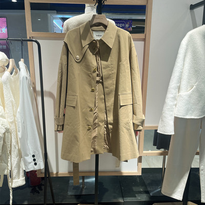 indicia5A302FY042专柜正品标记女装春款气质时尚风衣吊牌价1489