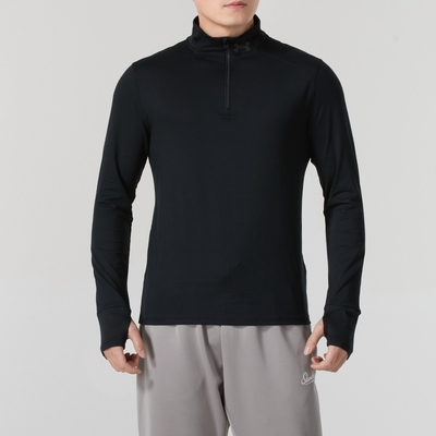 安德玛打底衫男装上衣26春季Qualifier跑步健身训练运动长袖T恤