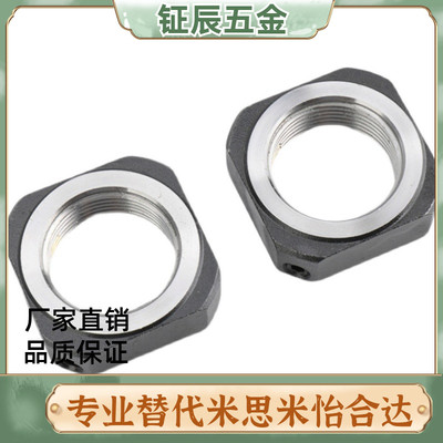 防松锁紧螺帽BNGS BNRS6 8 10 12 15 17 20 25 30 35 40精密螺母