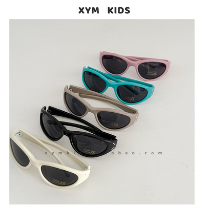 儿童墨镜潮酷户外骑行太阳眼镜
