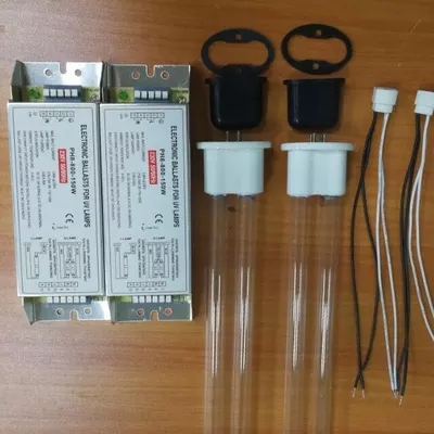 促销UV光氧灯管150W紫外线185nm 254nm 废气处理U型光氧灯管 正品