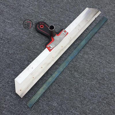 大自流平施工工具刮板耙子齿条硅PU木把PVC塑胶地板环氧地坪R1R2