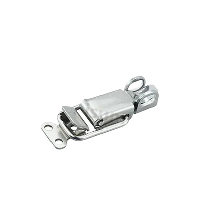 E-LHFQ68 带锁搭扣宽嘴型搭扣 HFQ68-26单挂锁孔柜门工业宽嘴锁扣