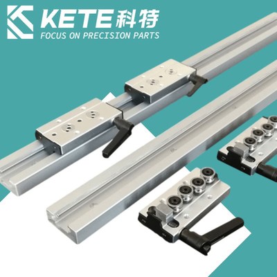 内置运动导轨 高速静音轨道 滚轮滑块 内置双轴芯直线导轨 SGR10