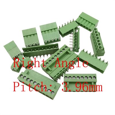 10Pairs 2P 3P 4P 5P 6P 7P 8P 9P 10 Pin Pitch 3.96mm Right An
