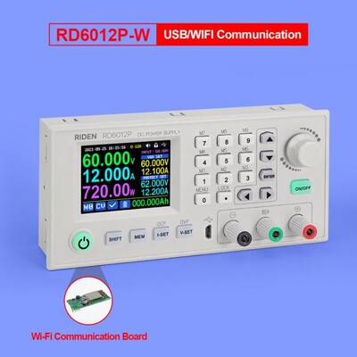 RD6012P RD6012PW USB WiFi 5 Digit Resolution Power Supplysig