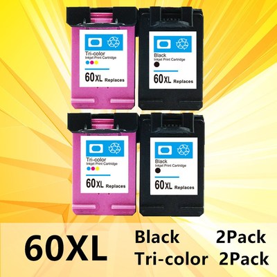 60XL ink cartridge 60 compatible for hp photosmart C4780 C47