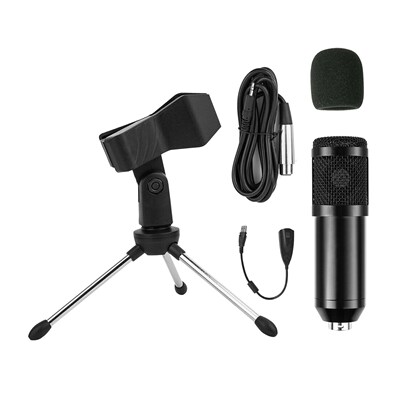 Studio Recording Condenser Microphone Kit Computer Cardioid