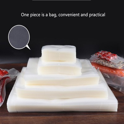 100PCS/LOT Vacuum Sealer Plastic Storage Bag for Vacuum Seal