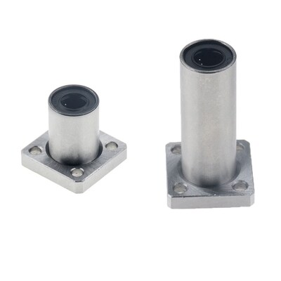 4PCS LMK8UU LMK10LUU LMK12LUU LMK13LUU Flange Linear Baring