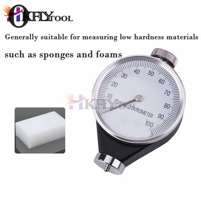 0-100HA Digital Durometer LCD Display Shore A Hardness Teste
