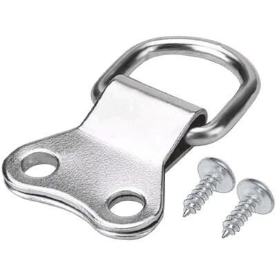 25 pcs D-Ring Picture Frame Hanging Hooks Double Hole Hanger