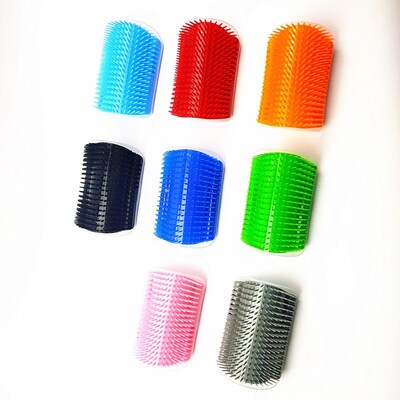 1Pcs Pure Color Plastic Self Groomer Comb Tickling Combs