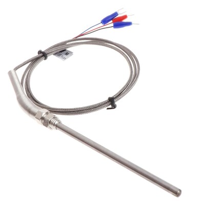 Stainless Steel 10cm Probe Tube PT100 Thermocouple Temperatu