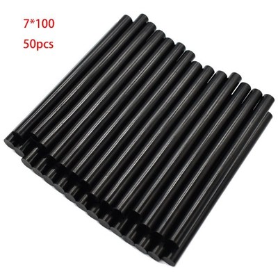 50Pcs 7x100mm Hot Melt Glue Sticks For 7mm Glue Guns Auto Re