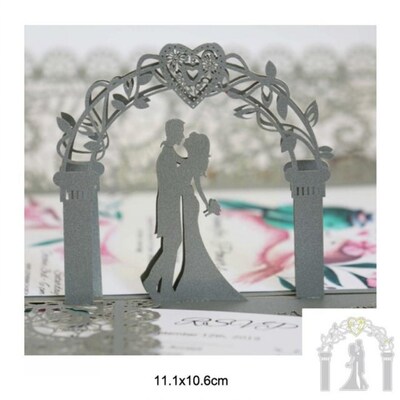 2020 Wedding Bride And Groom Die Cuts Scrapbooking Metal Bir