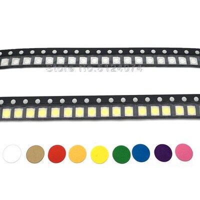 2000/reel LED 1210 3528 SMD bead Warm White/Cool white/RGB/R