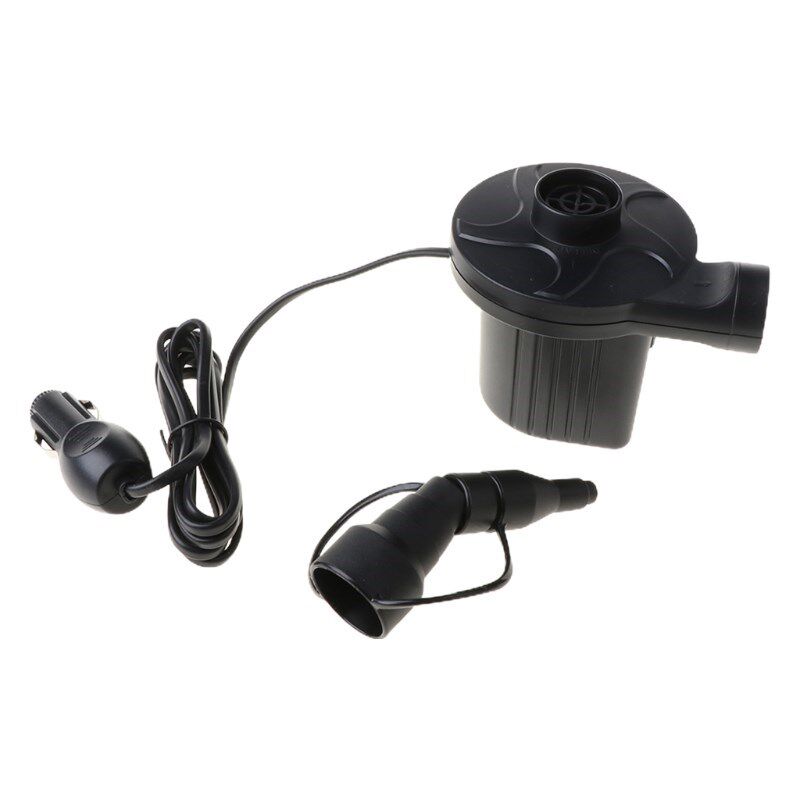 50W Electric Air Pump Portable Air Mattress Pump Inflator De_虎窝淘