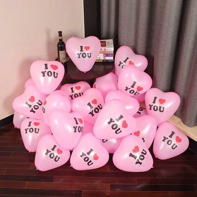 Wedding we married married the balloon increased with thick