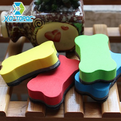 4pcs/lot New Lovely Bones Magnetic Whiteboard Eraser Magneti