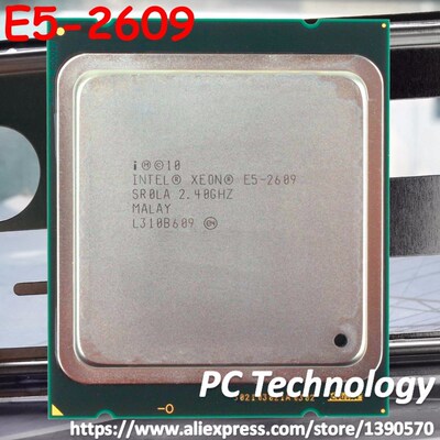 Original Intel Xeon Processor E5-2609 2.4GHz 10M 6.4GT/s 4 C