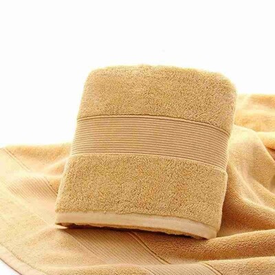 70*140cm Egyptian  Cotton Beach Towel Terry Bath Towels