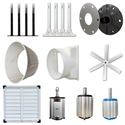 鲁青云尔森玻璃钢风机配件