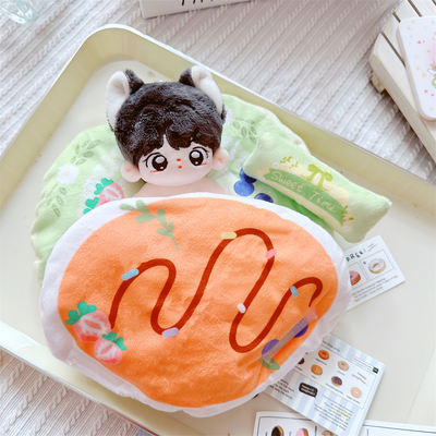 配饰娃床10cm棉花娃娃海星体正常