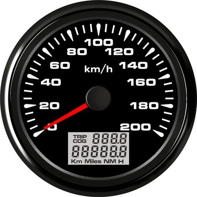 85mm boat car gps speedometer Car Marine Boat GPS Speed Odom