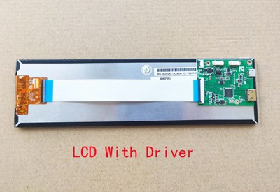 8.8 inch IPS  Long strip display Stretched Bar HDMI Compatib