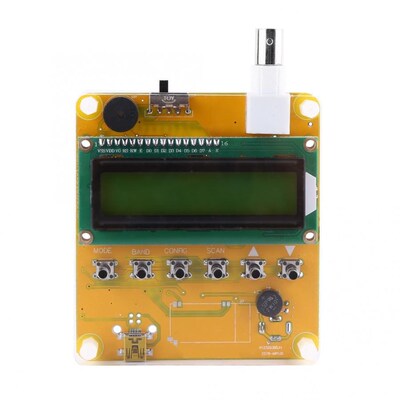DC12V Shortwave Antenna Analyzer Meter Tester 1-60MHz Q9 Hea