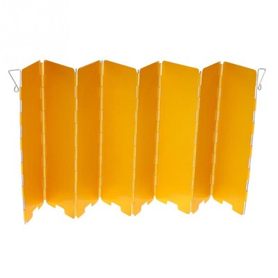 Cookware Stove-Windshield Windbreak Camping-Accessory Foldab