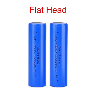 NEW  18650 battery 3.7V 1200mAh  Li-ion rechargeable  batter