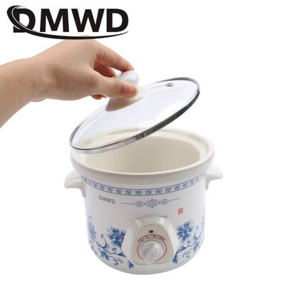 Household Electric Mini Slow Cooker 140W Mechanical Timer St