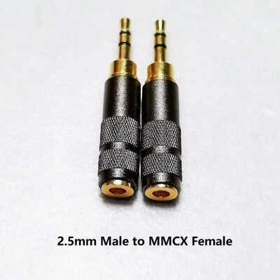 MMCX CIEM 2Pin 0.78mm Male to 2.5mm 3.5mm Female Mini Earpho