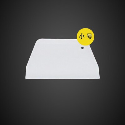 Baking tool plastic scraper cake cream hard silica gel scrap