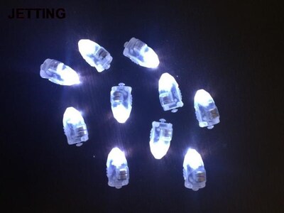 New 10 Pcs/lot Fashion WHITE LED Balloon Lamp LED Ball Light