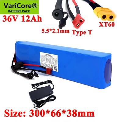 36V 12Ah E-bike 18650 lithium battery pack Electric bicycles