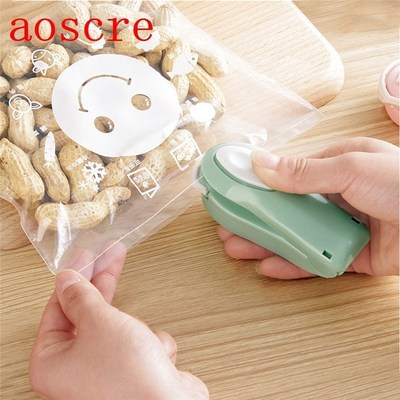 Portable Heat Plastic Bag Sealer Pocket Home Sealing Machine