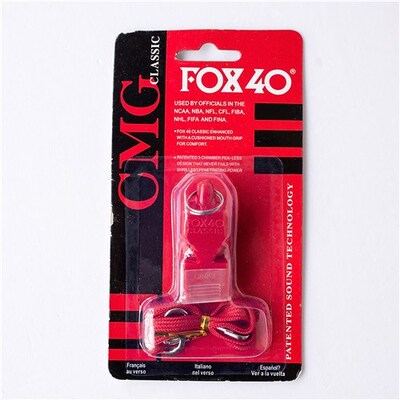 , FOX40 Whistle Plastic Whistle Professional Soccer Referee