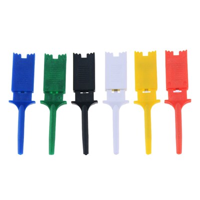6PCS Plastic Test Hooks Clips 适用于 Logic Analyzers Logic T