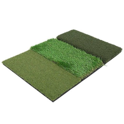 Portable  Batting Mat 3 Turf Lawn Hitting Pad Trainning Equi