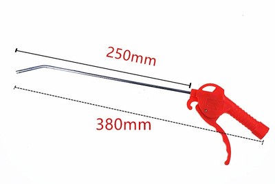 Red long 250mm  Car Interior Dust Cleaning Air Duster Dust B