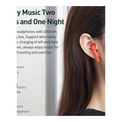 Baseus W09 TWS Bluetooth Earphone Wireless Handsfree Headpho