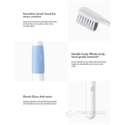 DoctorB Toothbrush Bass Method Sandwish-bedded Better Brush