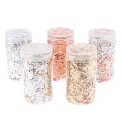 New 5g Gold Foil Flakes Copper Flakes Gliding Arts Crafts De