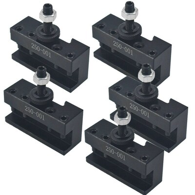 5Pcs Quick Change Turning and Facing Lathe Tool Holder Brack
